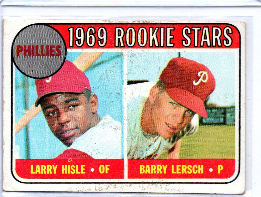 Larry Hisle/barry Lersch RC 1969 Topps #206 Baseball Card ...