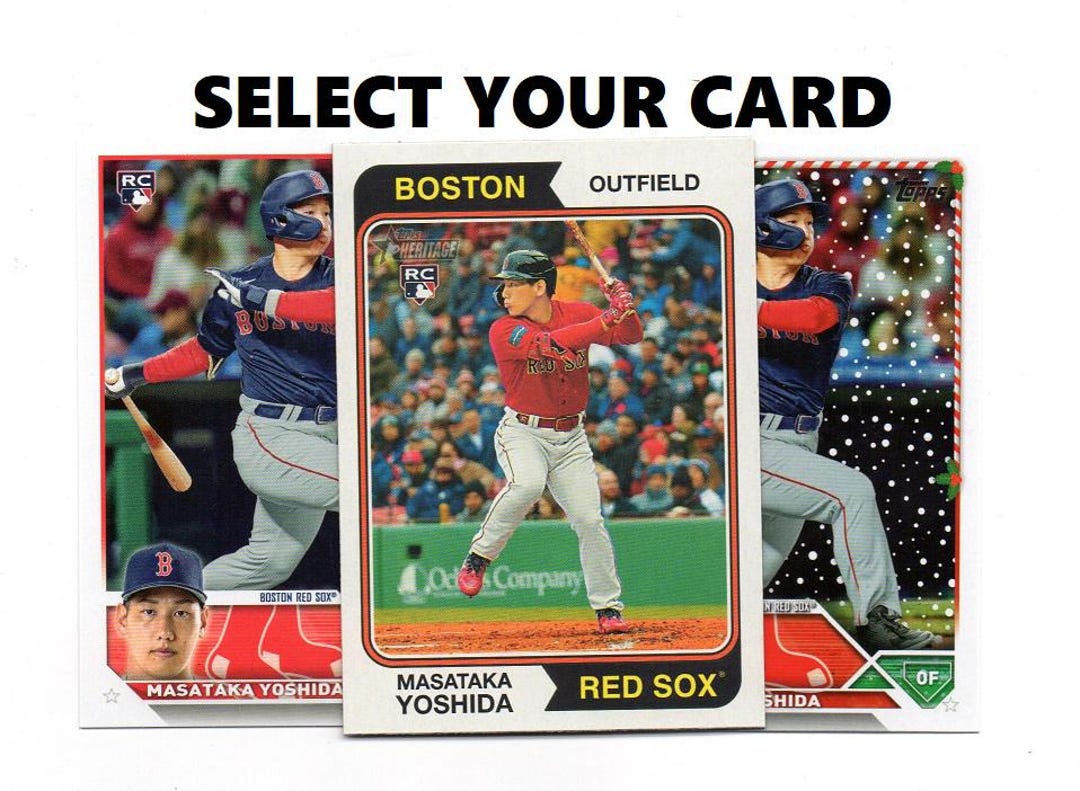 MASATAKA YOSHIDA Baseball Card - Select Your Cards - Etsy