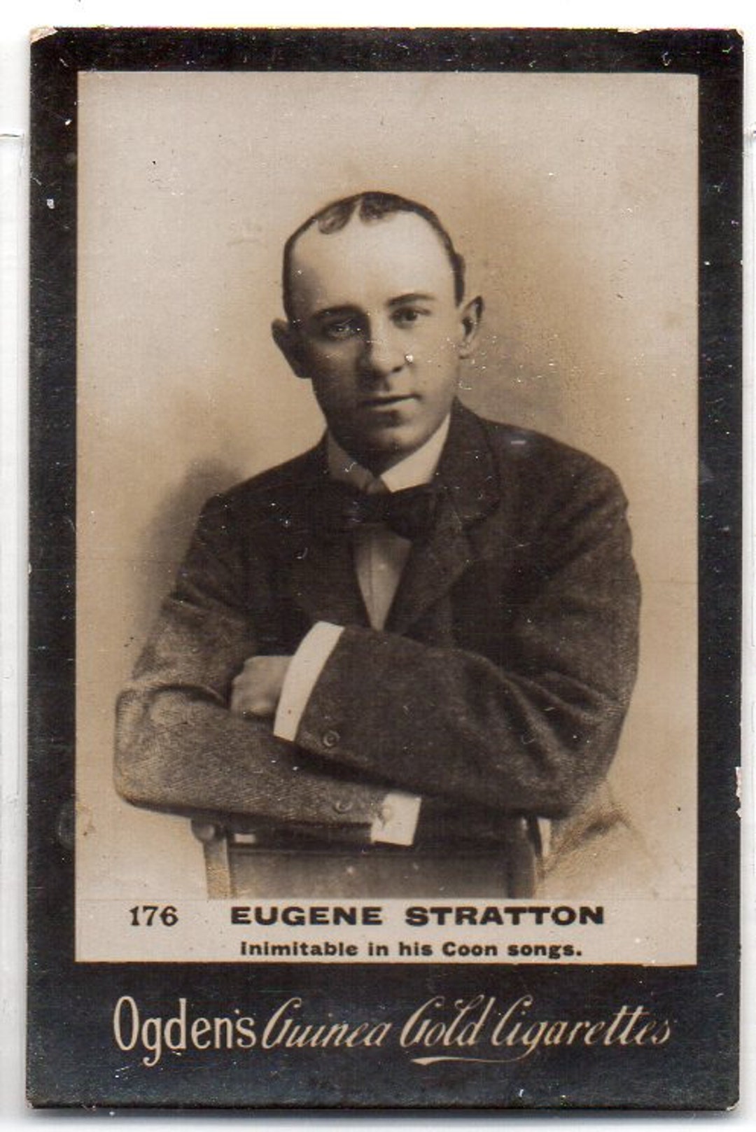 EUGENE STRATTON C.1901 Ogden's Guinea Gold Cigarette Card - Etsy