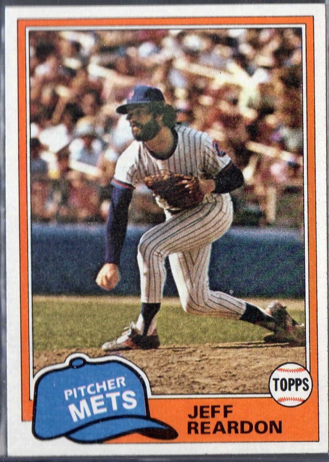 JEFF REARDON RC 1981 Topps #456 Baseball Card - New York Mets - Etsy