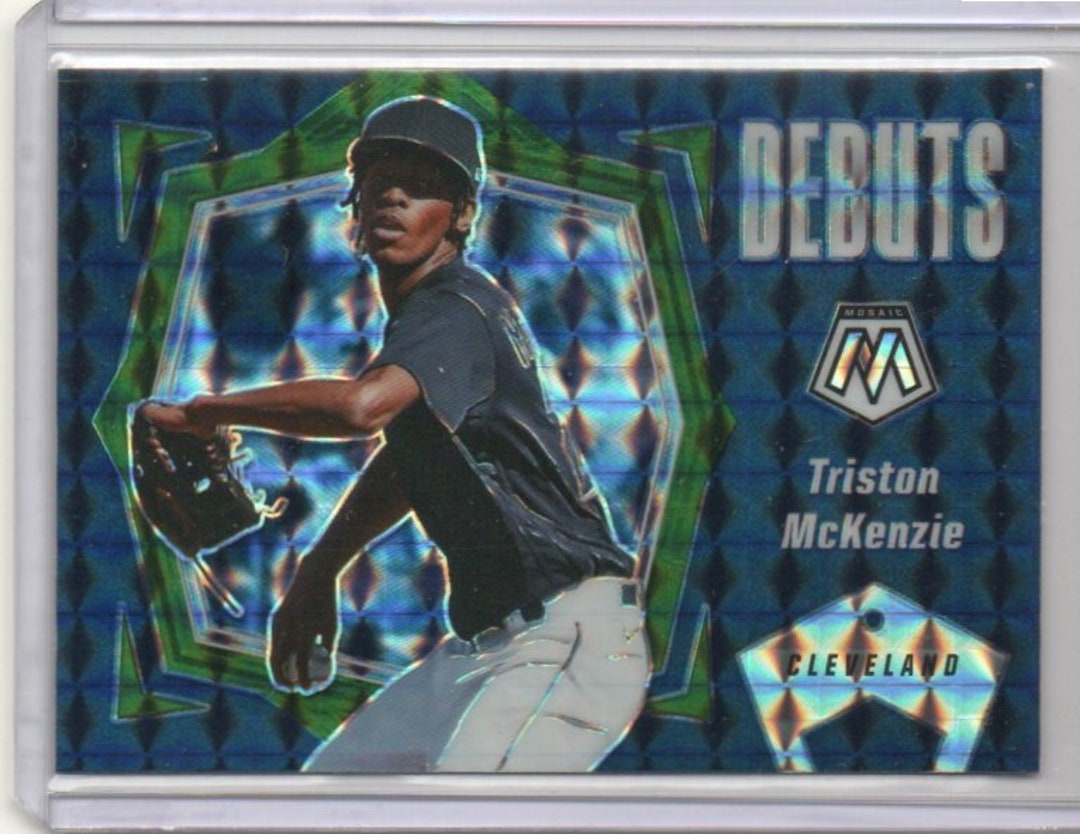 TRISTON Mckenzie 2021 Panini Mosaic Debuts #14 Green Prizm Parallel ...