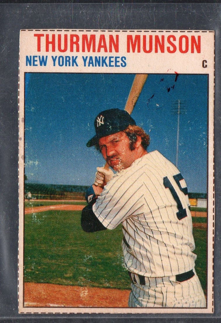 Thurman Munson Baseball Cards