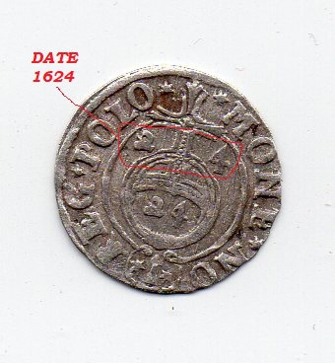 1624 Poland 1/24 Thaler Silver Coin SIGISMUND III (A) - Etsy