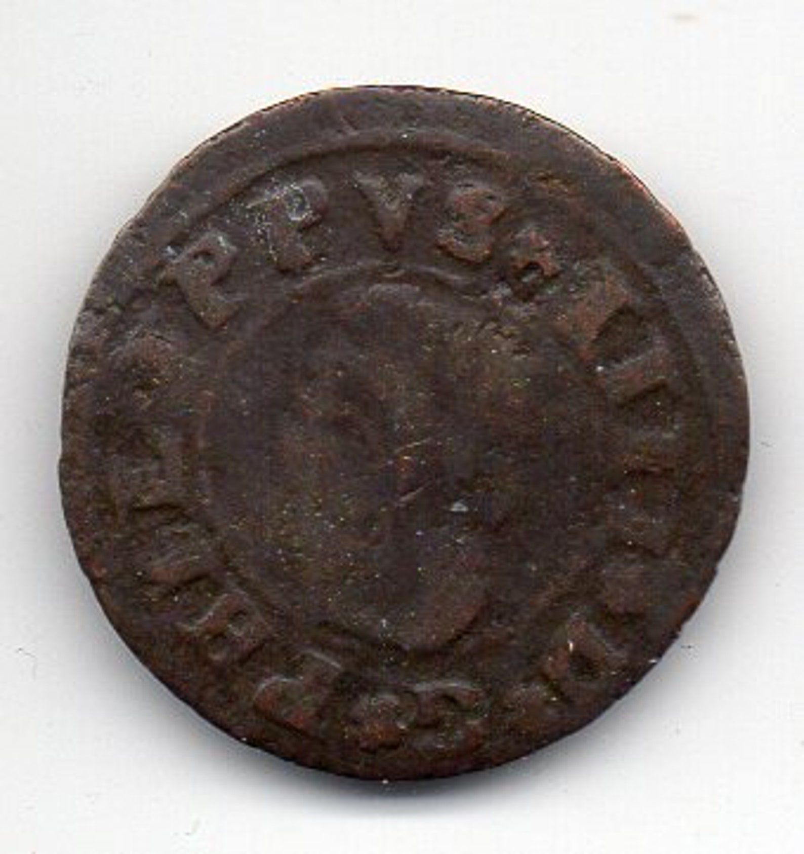 Vintage 1664 Spain 16 Maravedis Coin - King Philip IV - Etsy