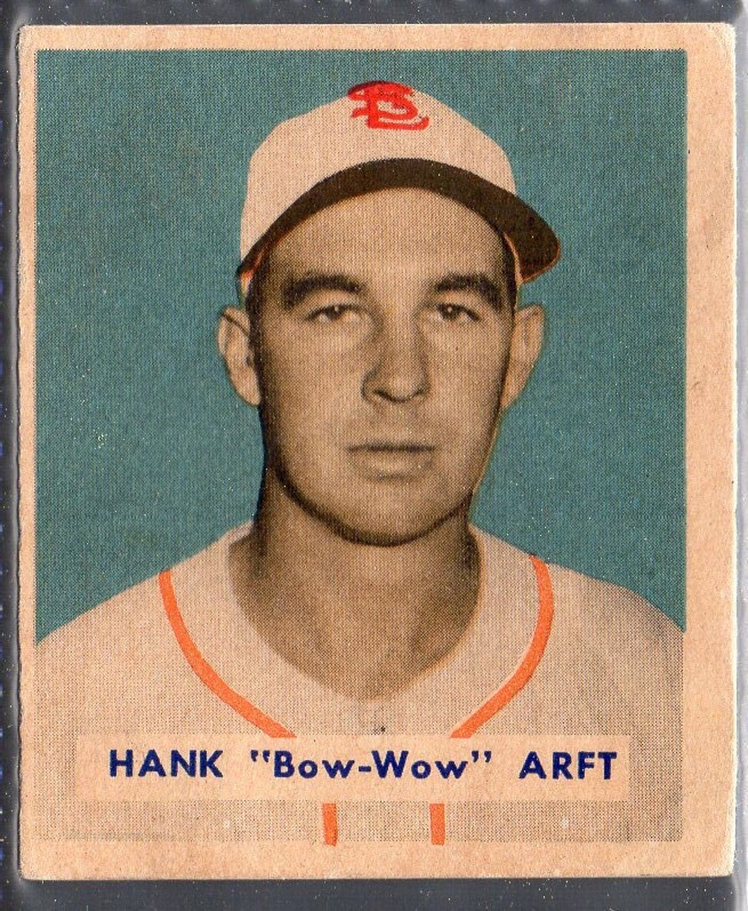 HANK ARFT 1949 Bowman 139 Baseball Card St Louis Browns - Etsy