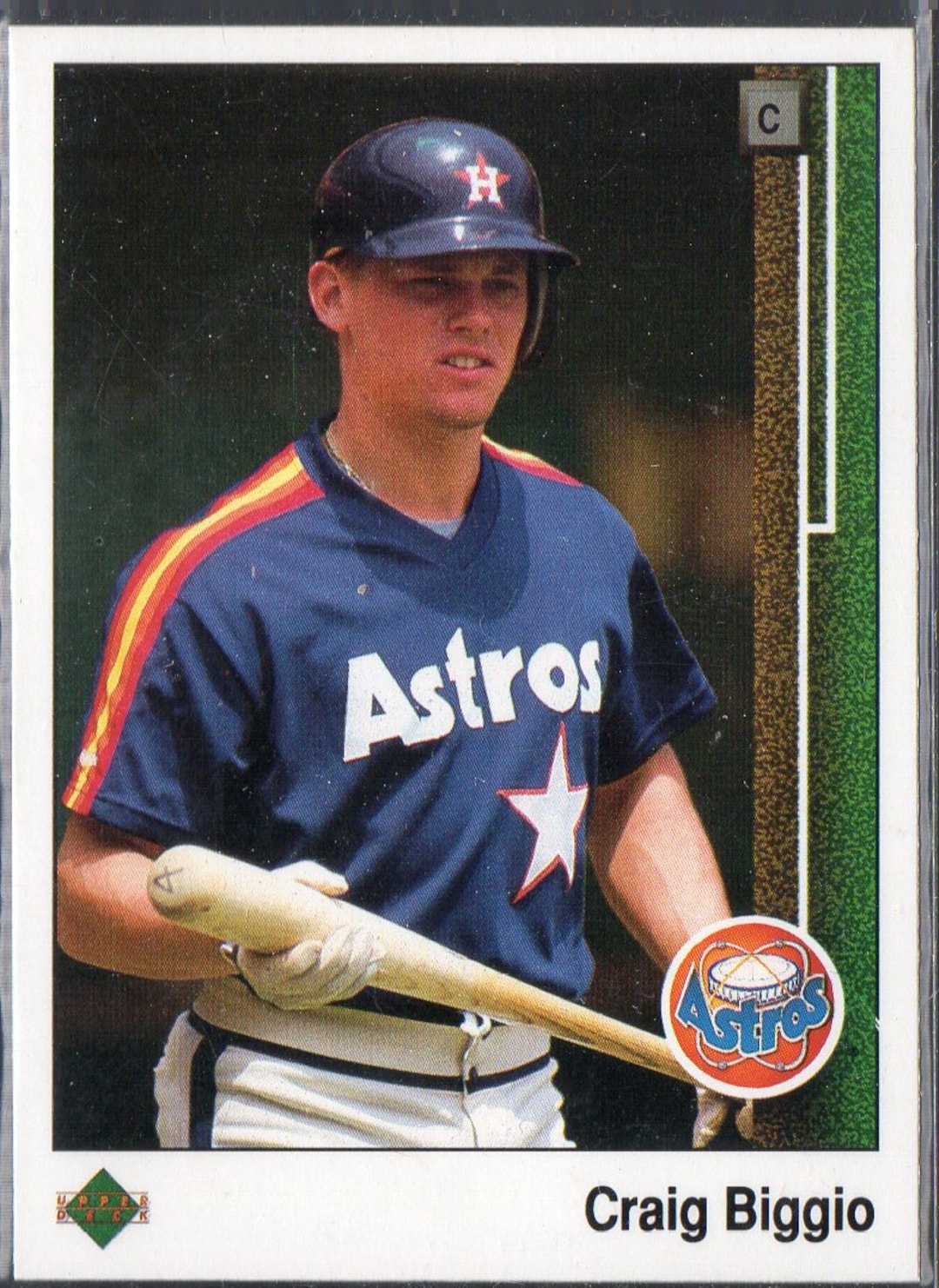CRAIG BIGGIO RC 1989 Upper Deck #273 Baseball Card - Houston Astros - Etsy