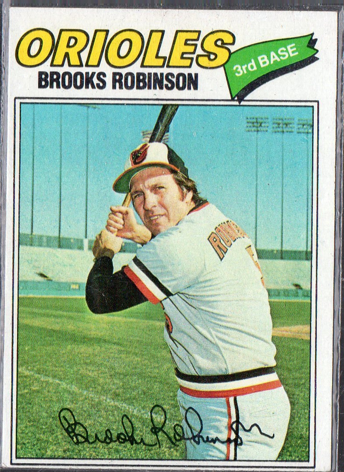 BROOKS ROBINSON 1977 Topps 285 Baseball Card Baltimore | Etsy