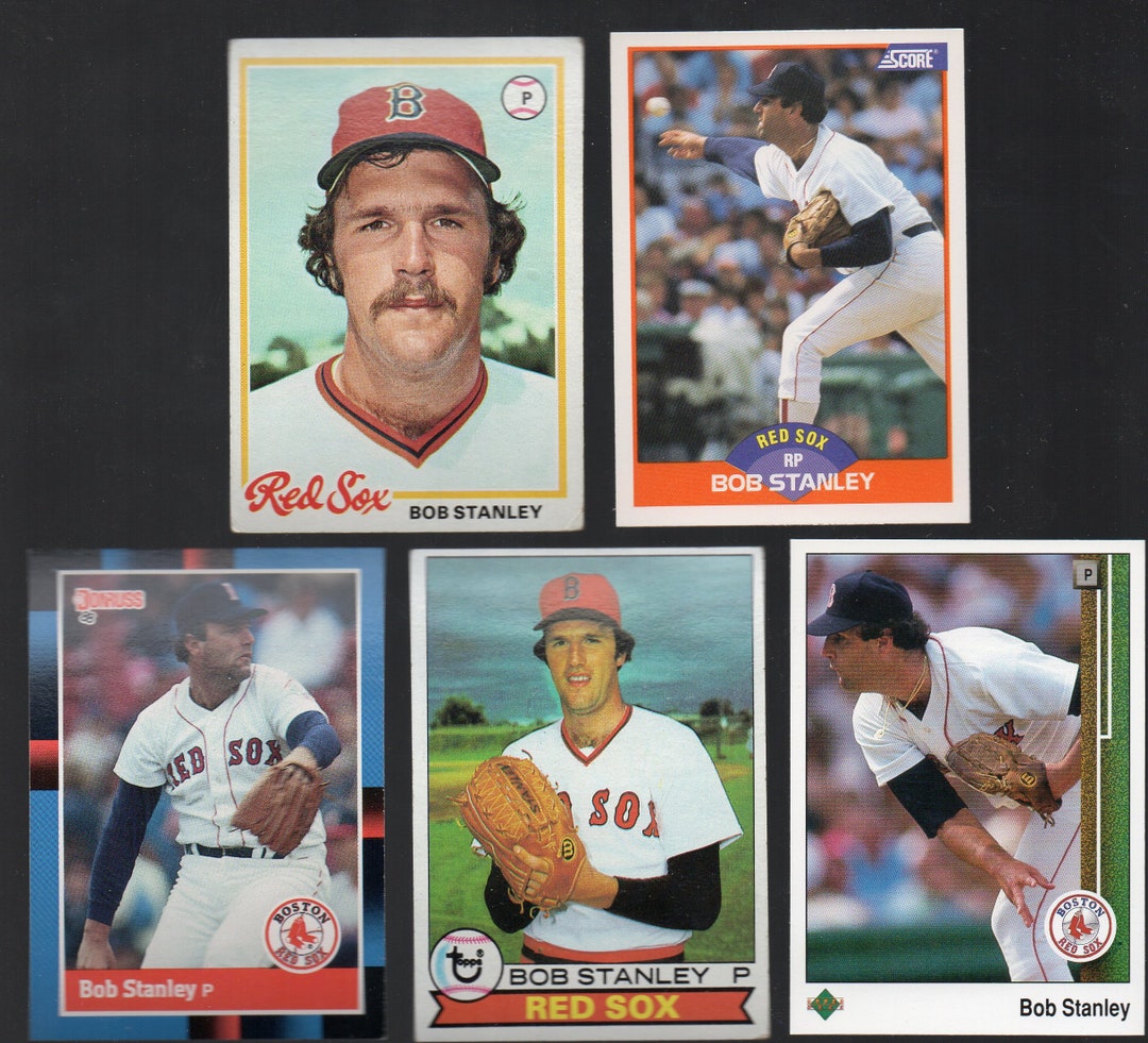BOB STANLEY Baseball Cards (5) Lot - Etsy
