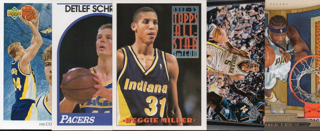 INDIANA PACERS Basketball Team Lot - 150 Assorted Cards - Etsy