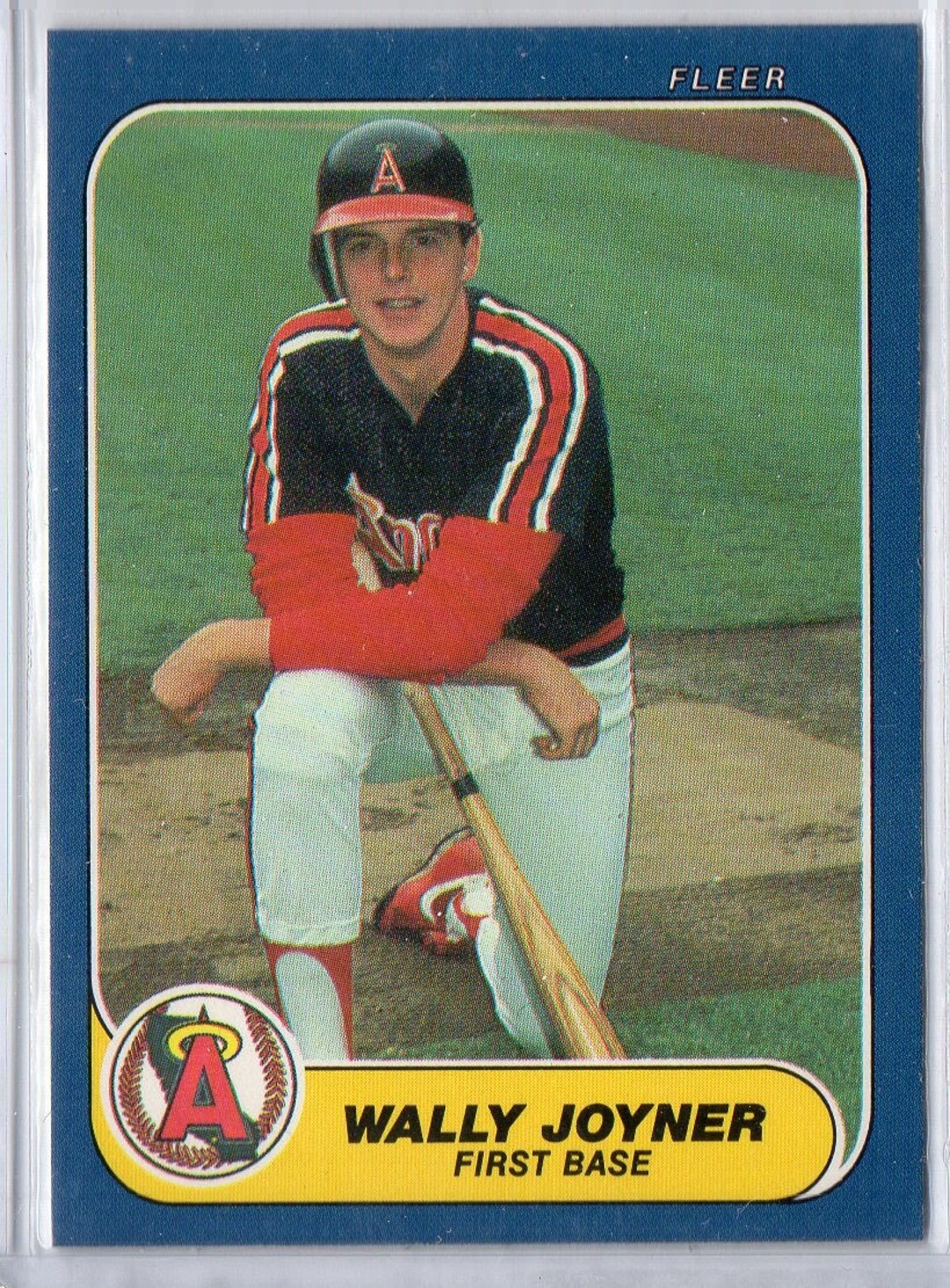 WALLY JOYNER XRC 1986 Fleer Update #59 Baseball Card - California ...