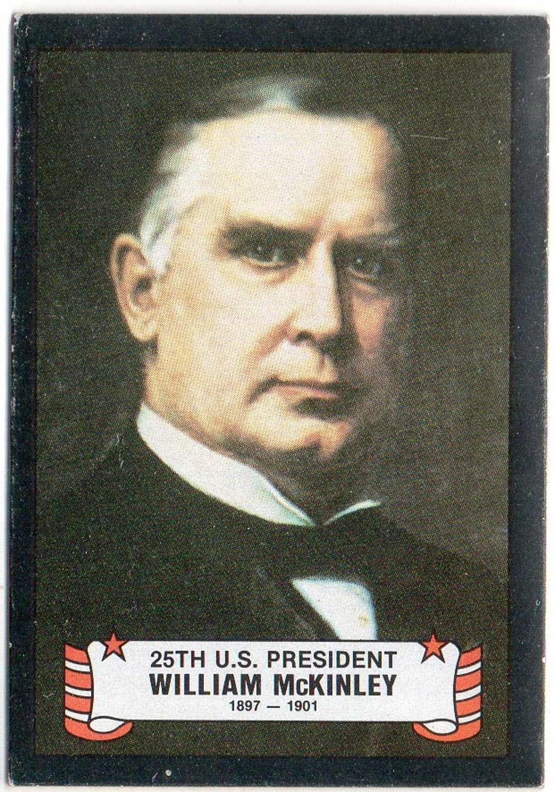 WILLIAM Mckinley 1980 Kellogg's Presidents #24 Collectible Card - Etsy