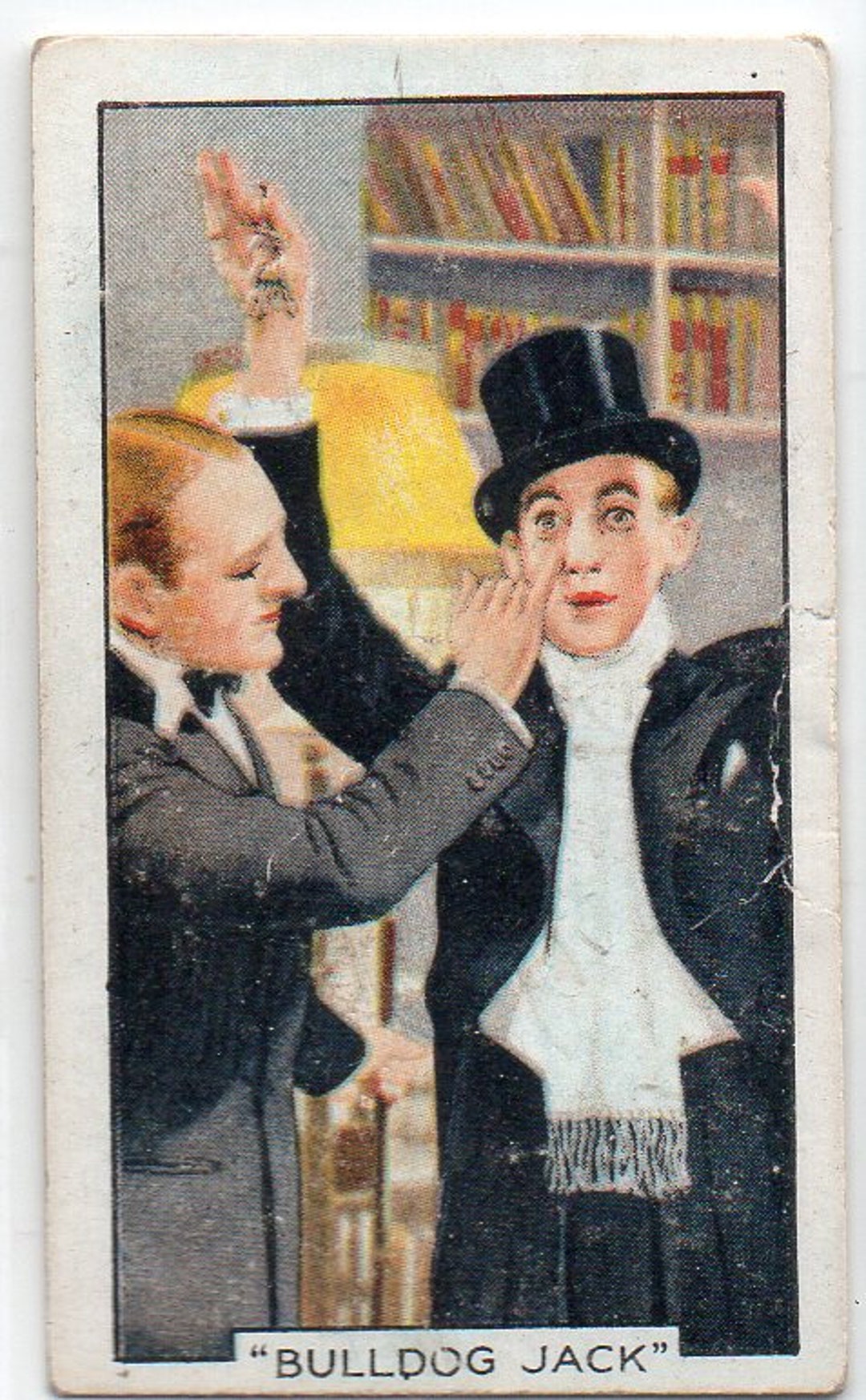 BULLDOG JACK W/jack & Claude Hulbert 1935 Gallaher Famous Film Scenes ...