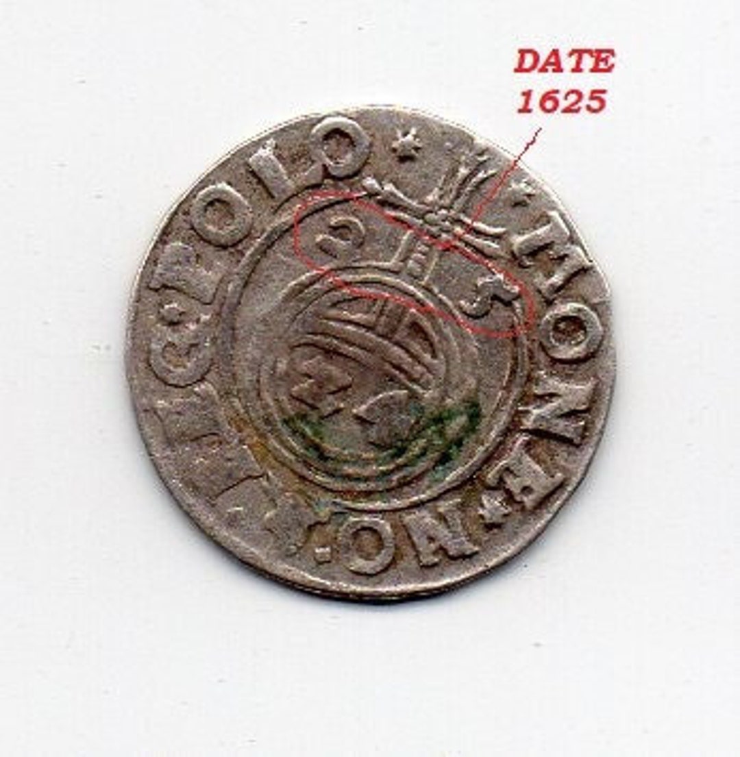 1625 Poland 1/24 Thaler Silver Coin SIGISMUND III (A) - Etsy