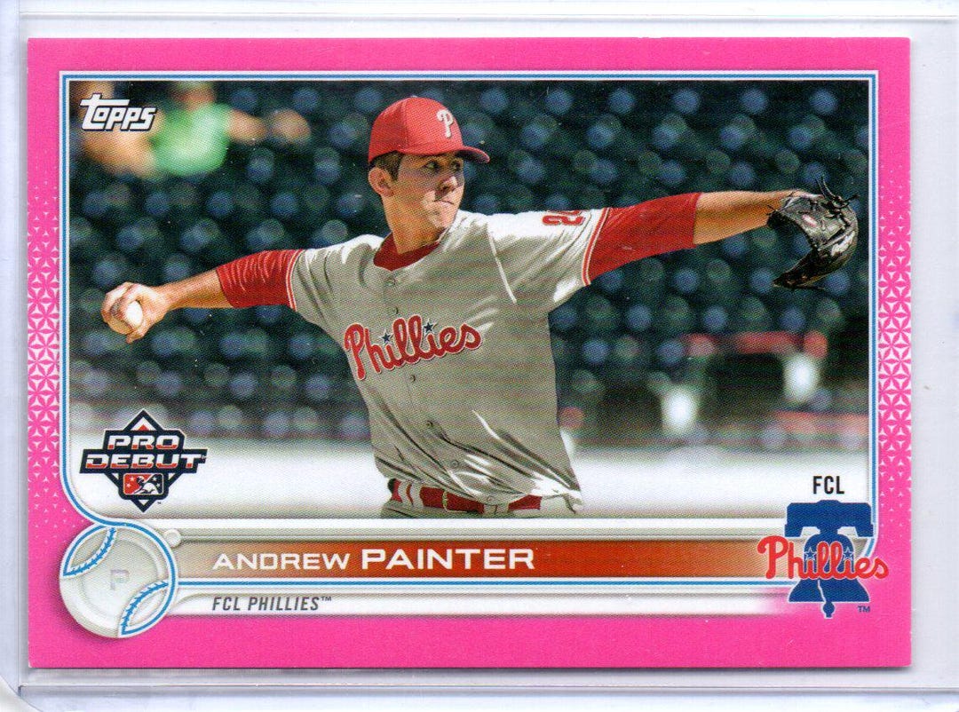 ANDREW PAINTER 2022 Topps Pro Debut #48 Pink Parallel Baseball Card ...