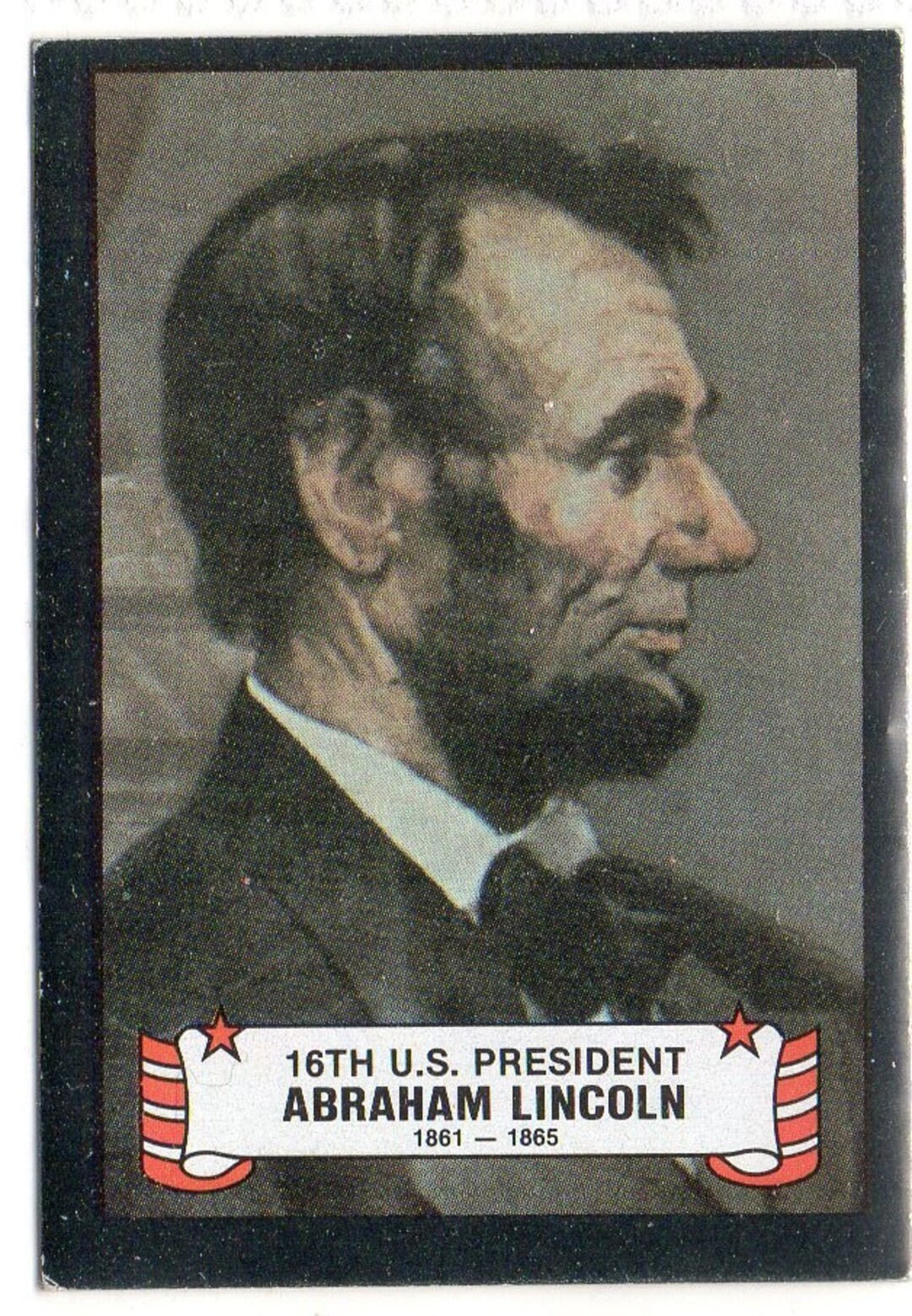 ABRAHAM LINCOLN 1980 Kellogg's Presidents #16 Collectible Card - Etsy