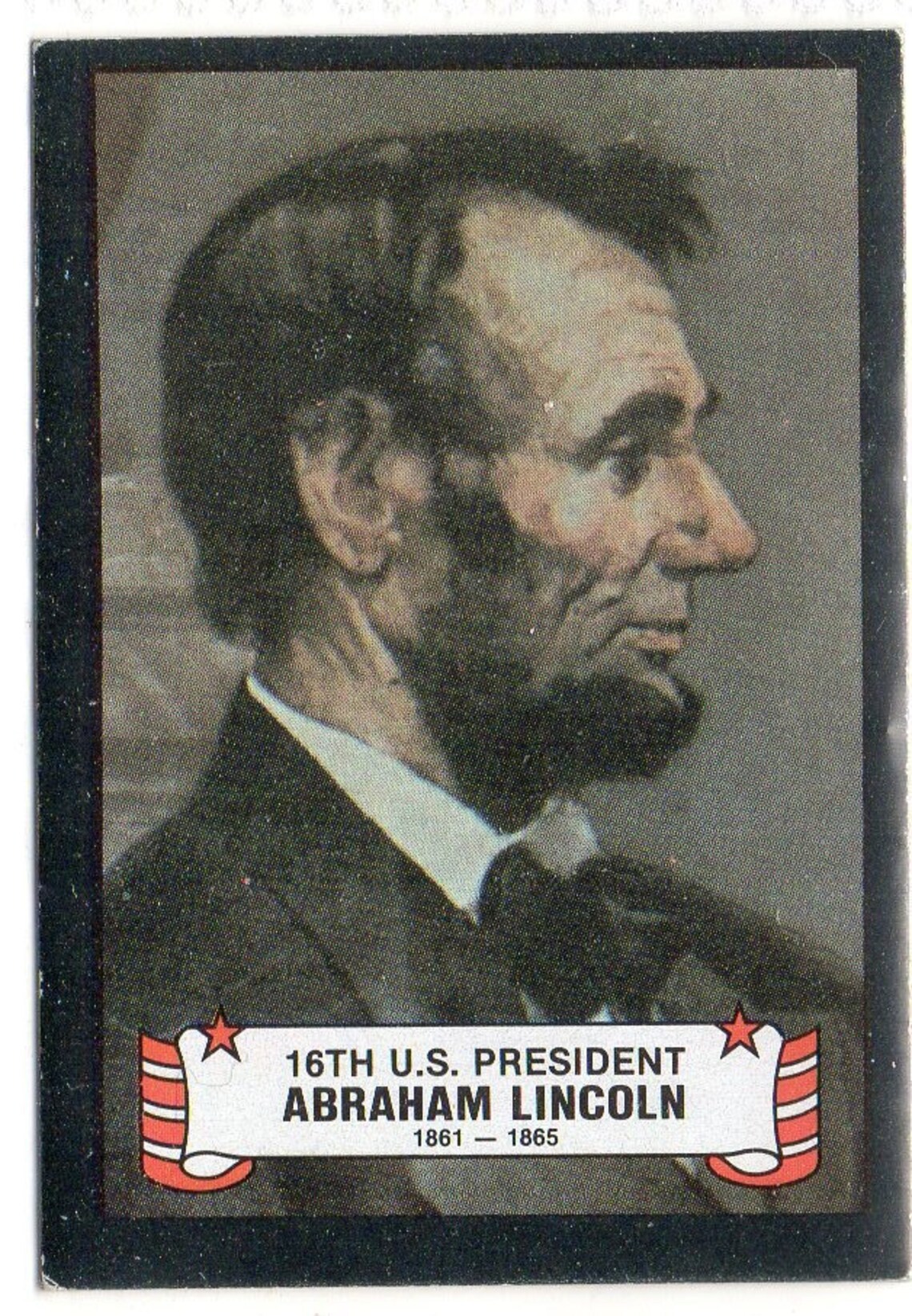ABRAHAM LINCOLN 1980 Kellogg's Presidents 16 Collectible - Etsy