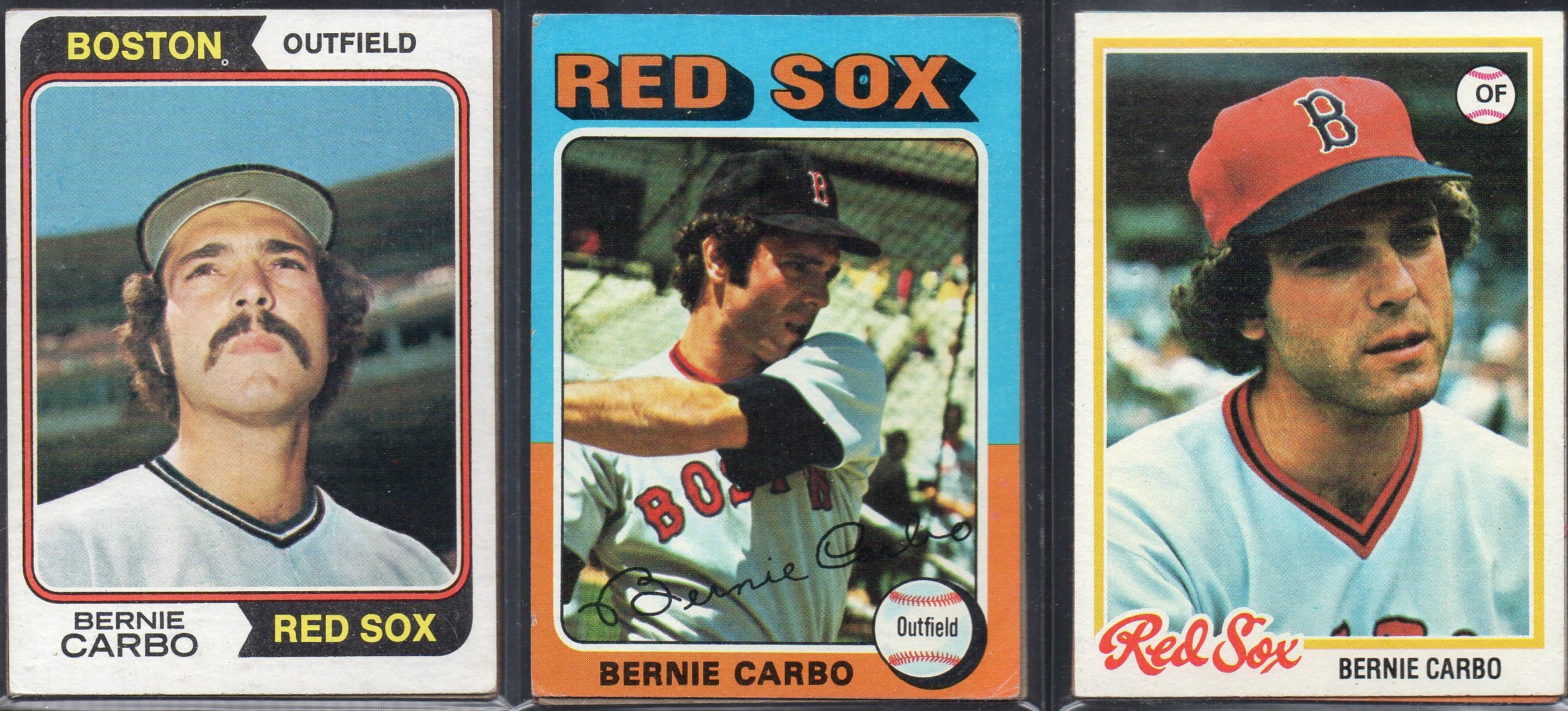 BERNIE CARBO 1970's Baseball Cards 3 Lot - Etsy