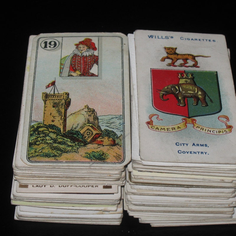 Cigarette Cards - Etsy UK