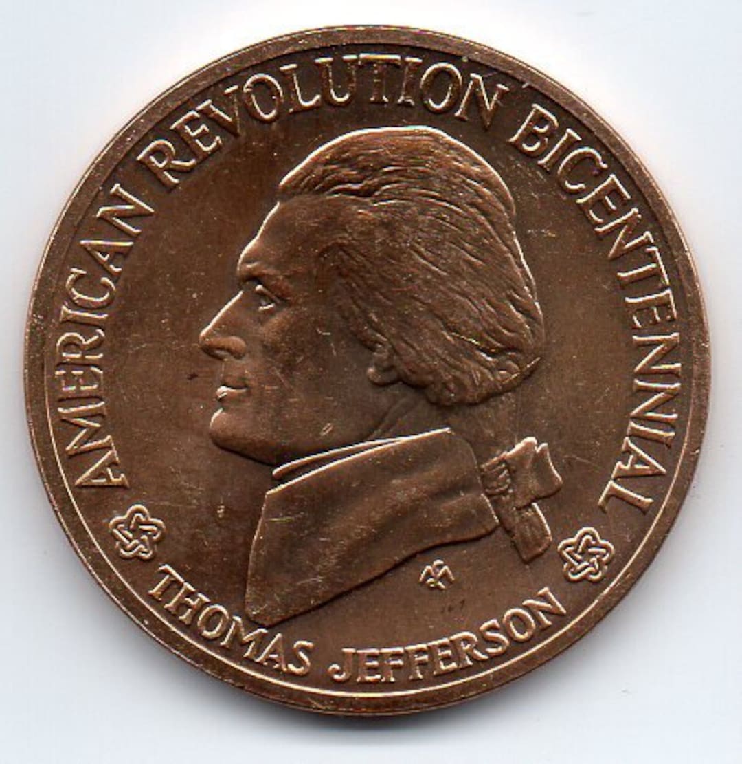 THOMAS JEFFERSON 1976 Declaration of Independence American Revolution ...