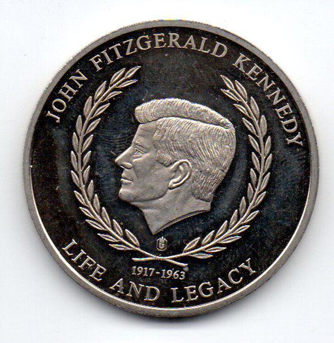 JOHN F KENNEDY C.1980's Inauguration and Life & Legacy Token - Etsy