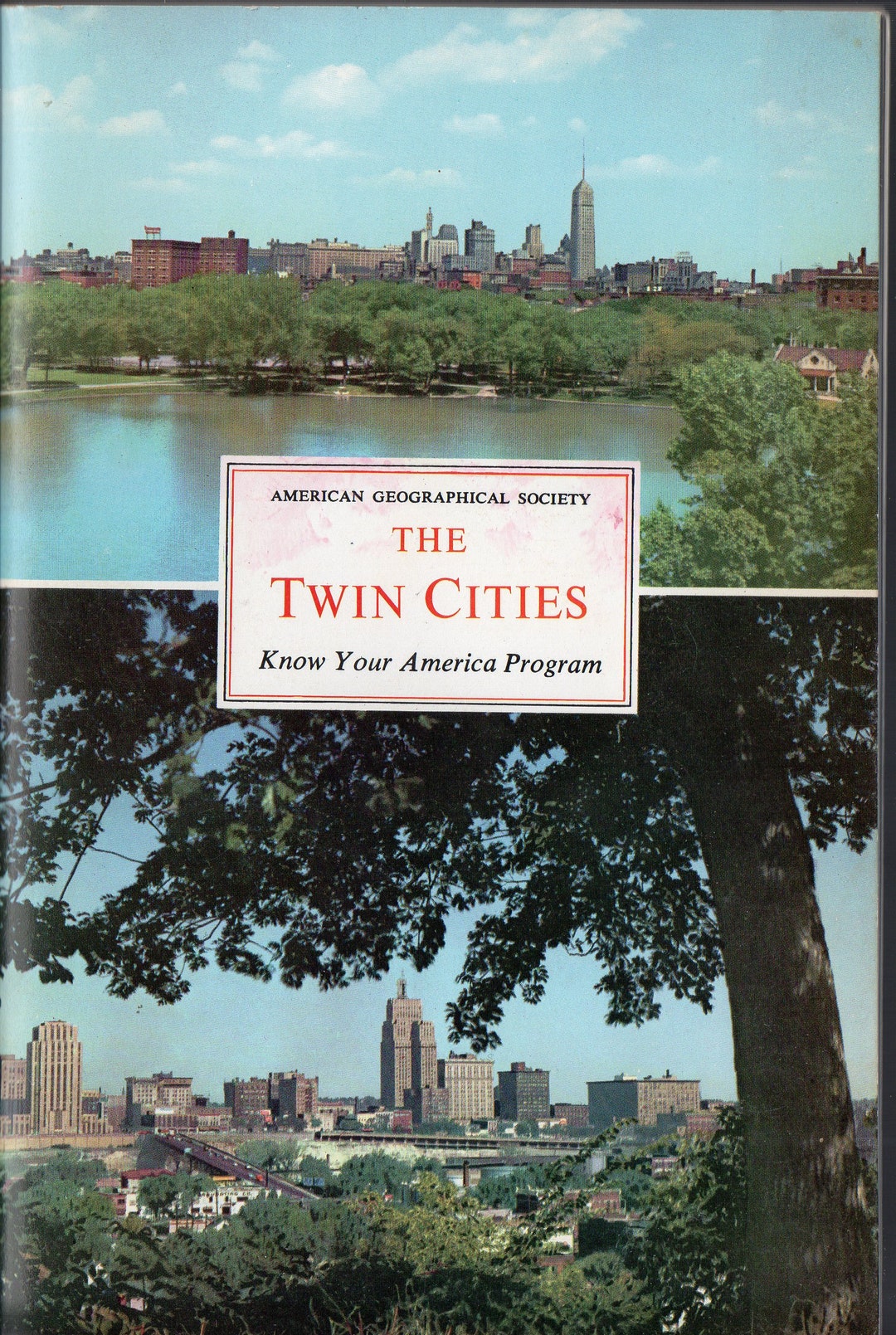 THE TWIN CITIES minneapolis/st Paul 1968 Know Your America Program ...