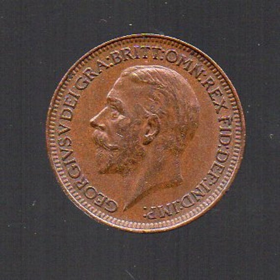 Collectibles Coins & Money Art & Collectibles KING GEORGE V 1928 Great ...