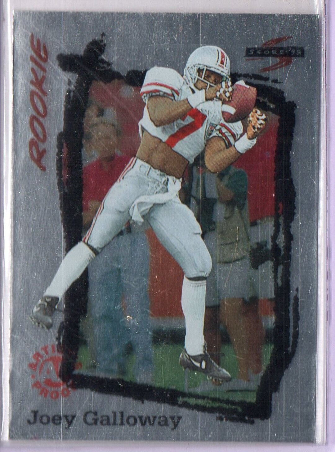 JOEY GALLOWAY RC 1995 Score #269 Red Siege Artist Proof Football Card ...