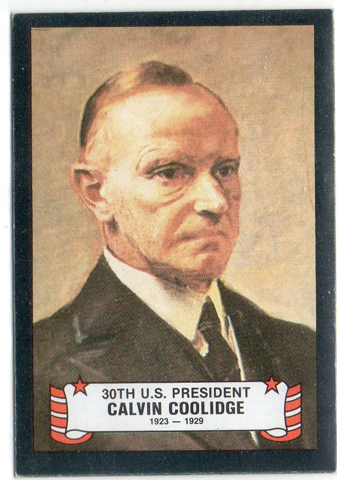 CALVIN COOLIDGE 1980 Kellogg's Presidents #29 Collectible Card - Etsy