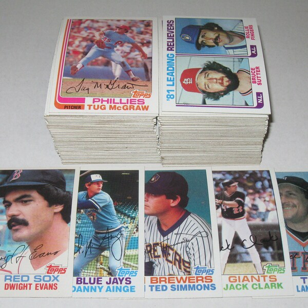 Baseball Card Lot - Etsy