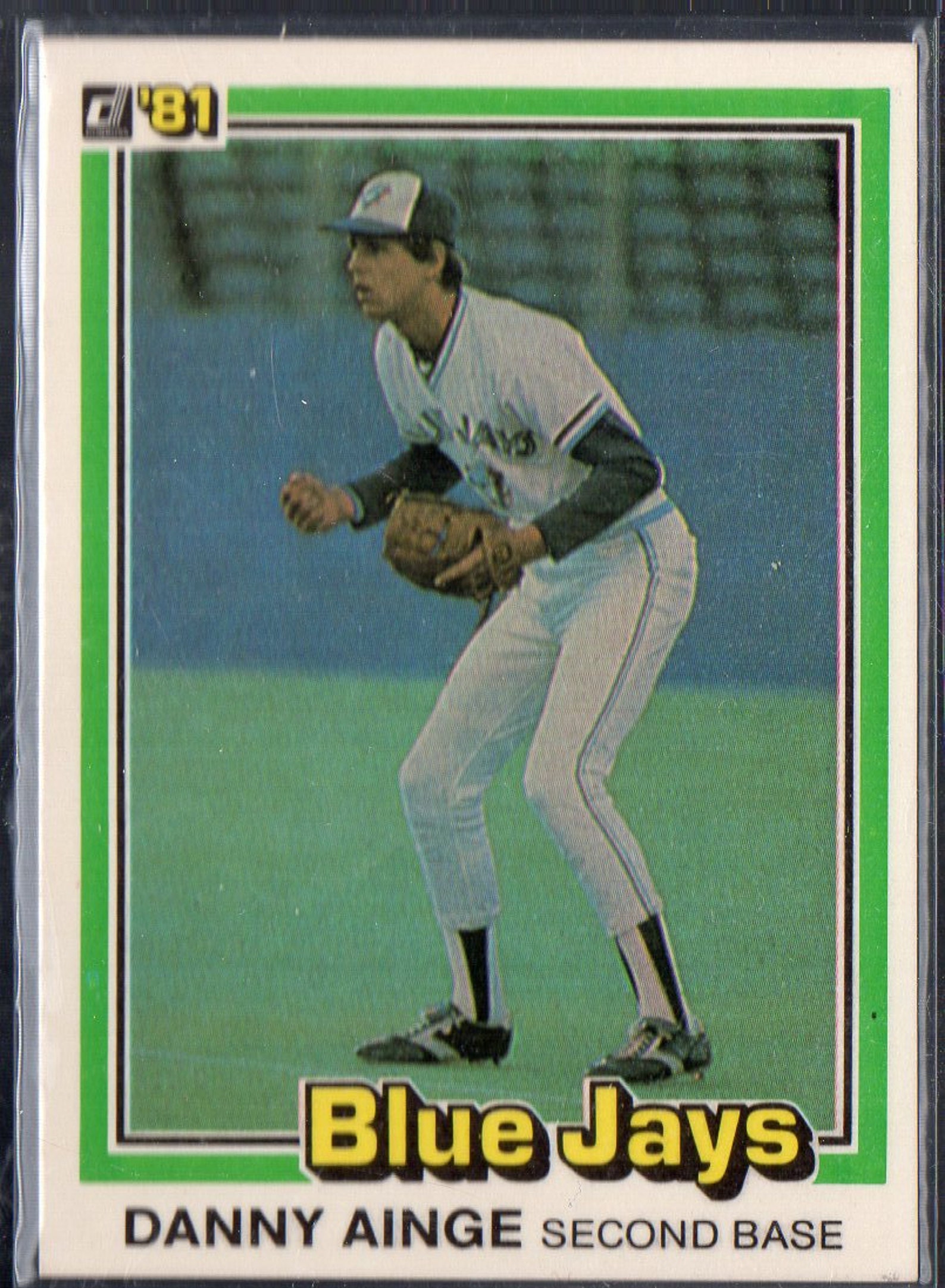 DANNY AINGE RC 1981 Donruss 569 Baseball Card Toronto Blue - Etsy