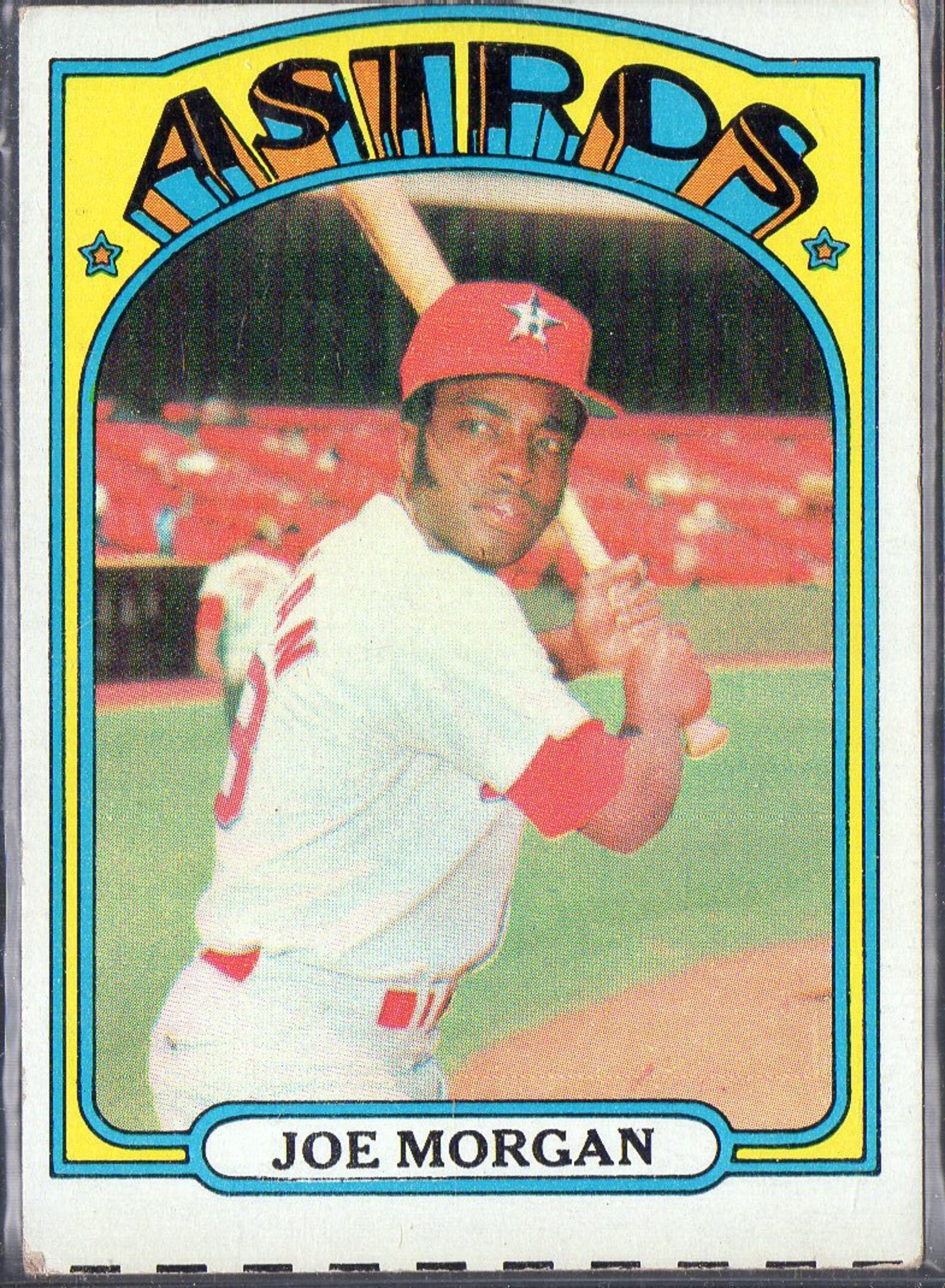 JOE MORGAN 1972 Topps 132 Baseball Card Houston Astros | Etsy