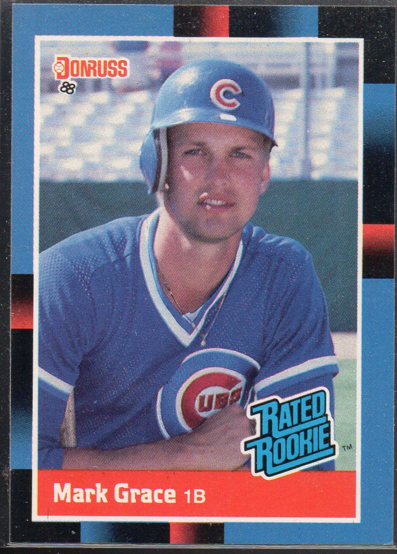 MARK GRACE RC 1988 Donruss 40 Baseball Card Chicago Cubs - Etsy