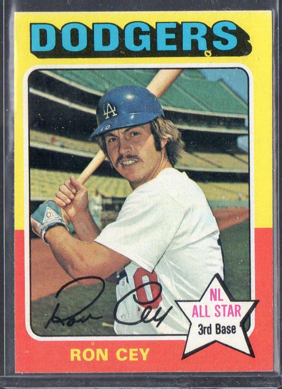 RON CEY 1975 Topps #390 Baseball Card - Los Angeles Dodgers - Etsy