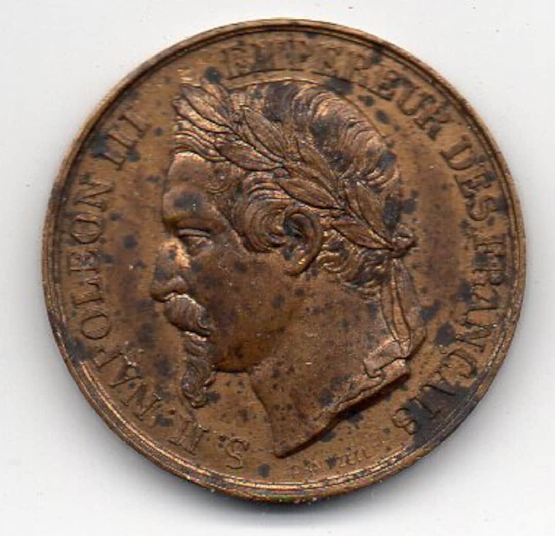 NAPOLEON III 1852 France Medal Token/coin - Etsy