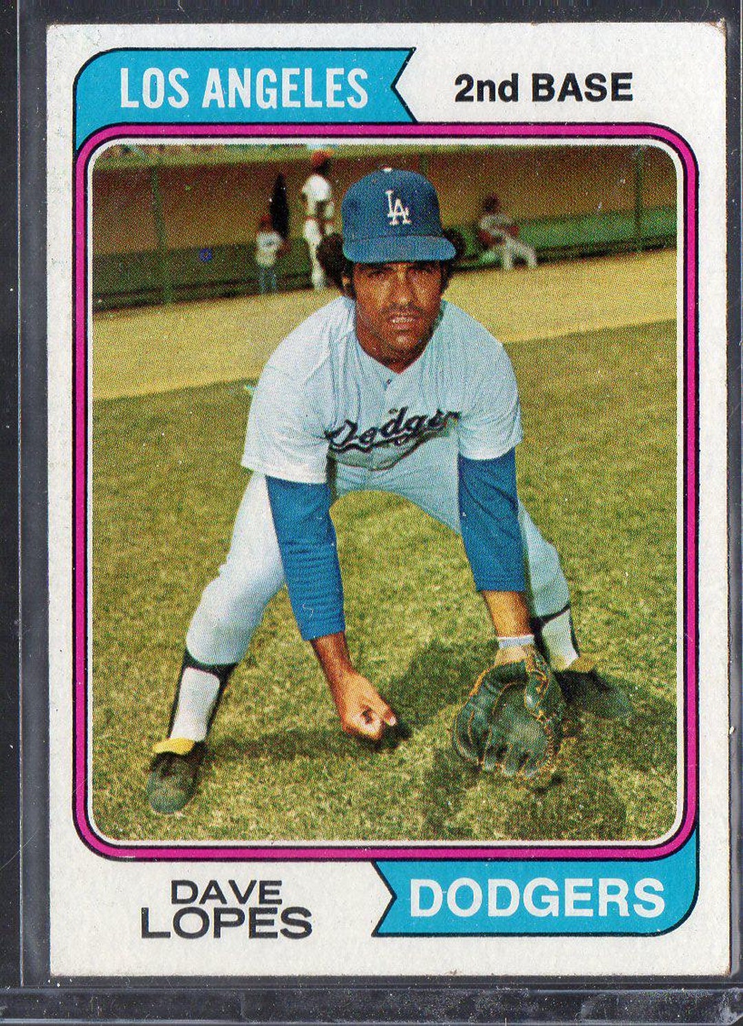 DAVEY LOPES 1974 Topps #112 Baseball Card - Los Angeles Dodgers - Etsy