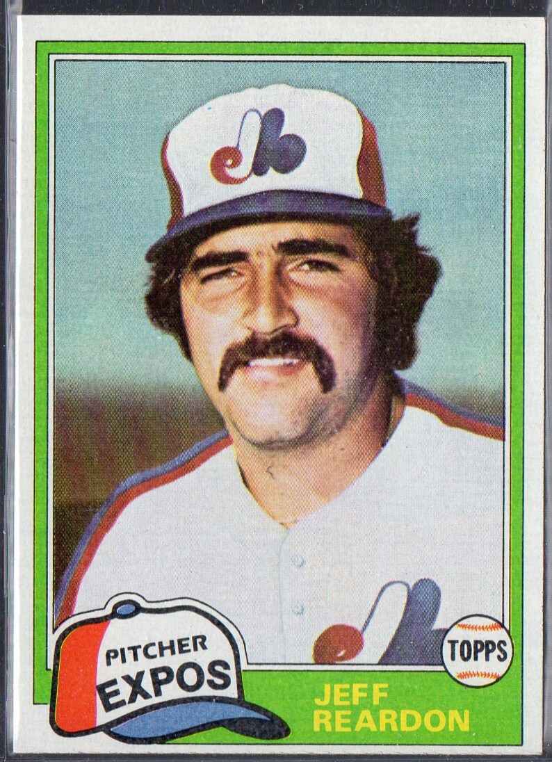 JEFF REARDON 1981 Topps Traded 819 Baseball Card Montreal - Etsy