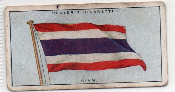 SIAM 1928 Player Flags of the League of Nations 45 Cigarette - Etsy