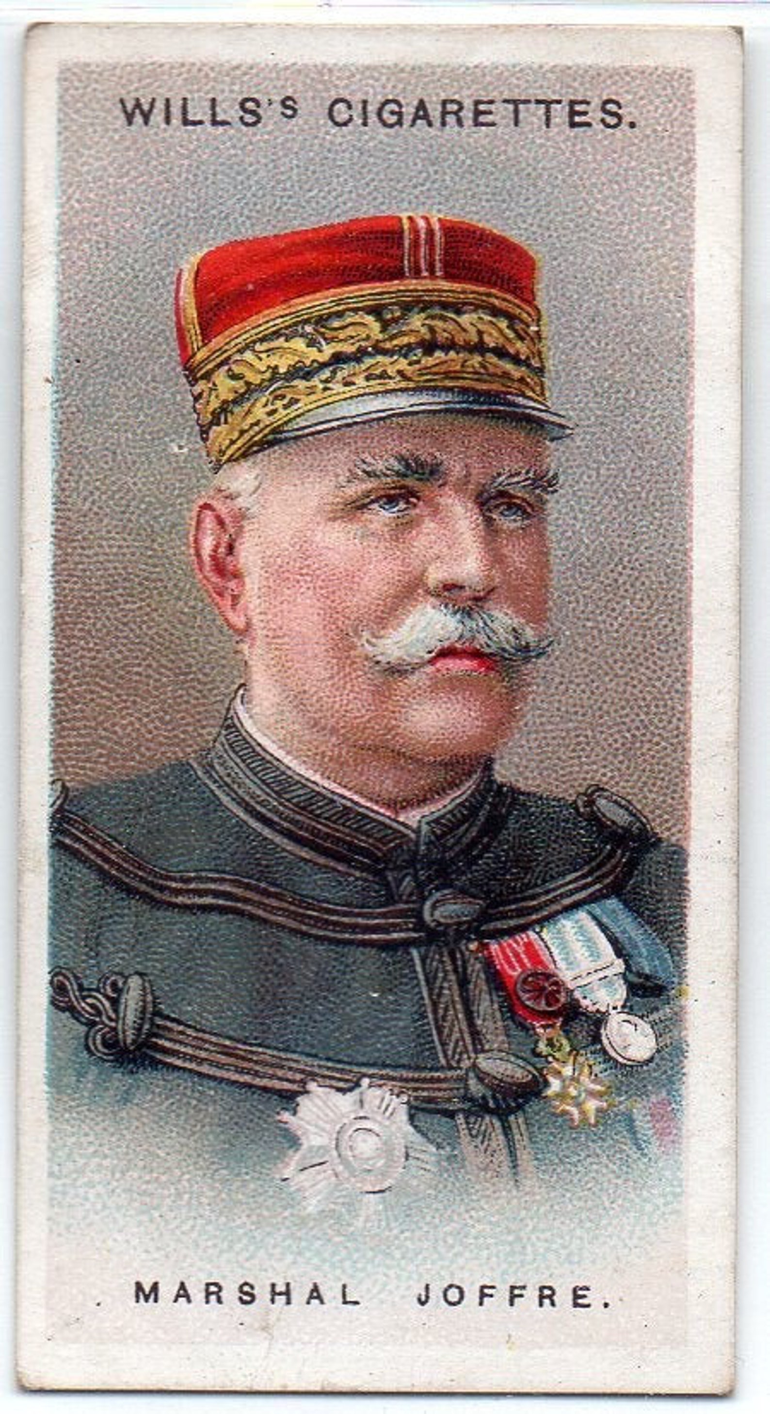 MARSHAL JOSEPH JOFFRE 1917 Wills Allied Army Leaders 6 | Etsy