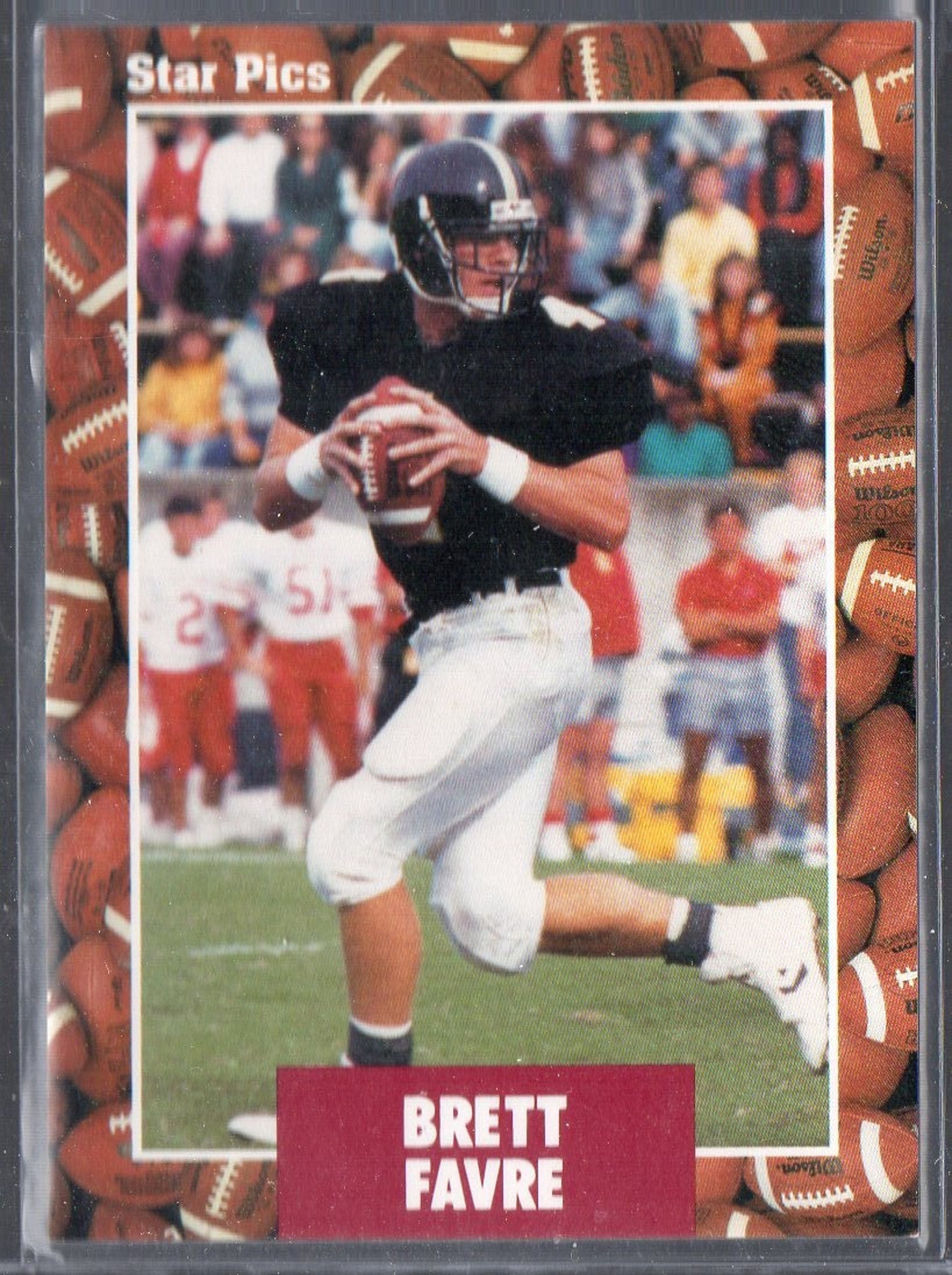 BRETT FAVRE 1991 Star Pics #65 Football Card - Atlanta Falcons - Etsy