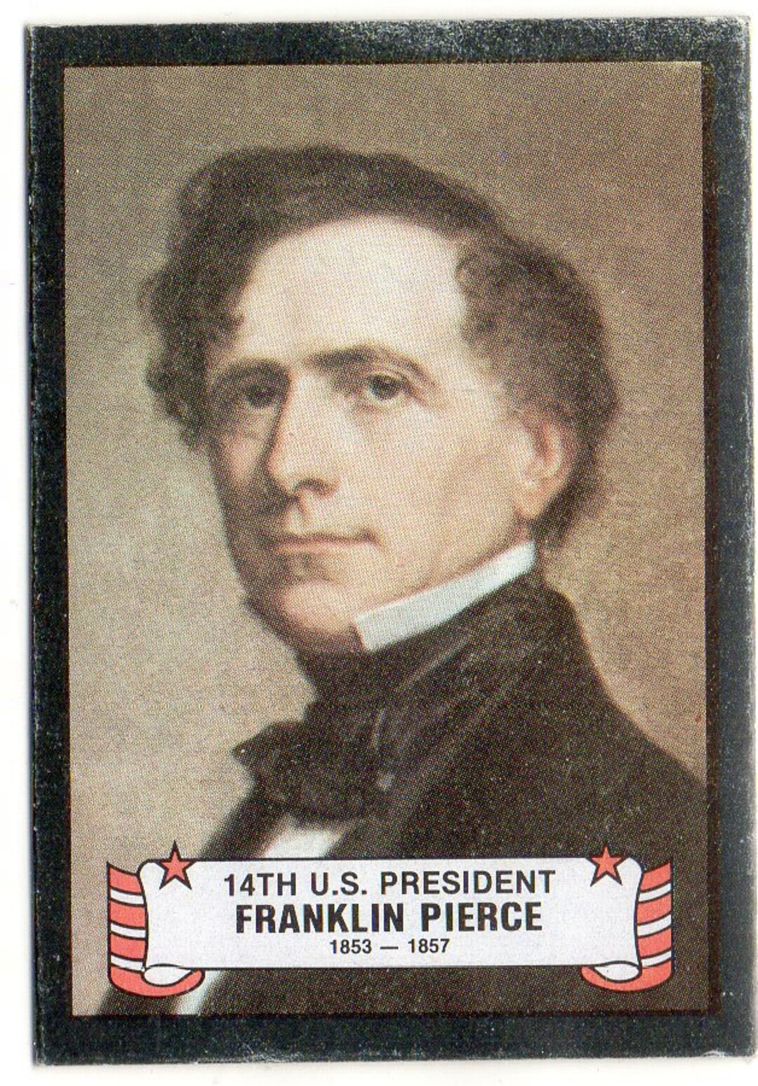 FRANKLIN PIERCE 1980 Kellogg's Presidents #14 Collectible Card - Etsy