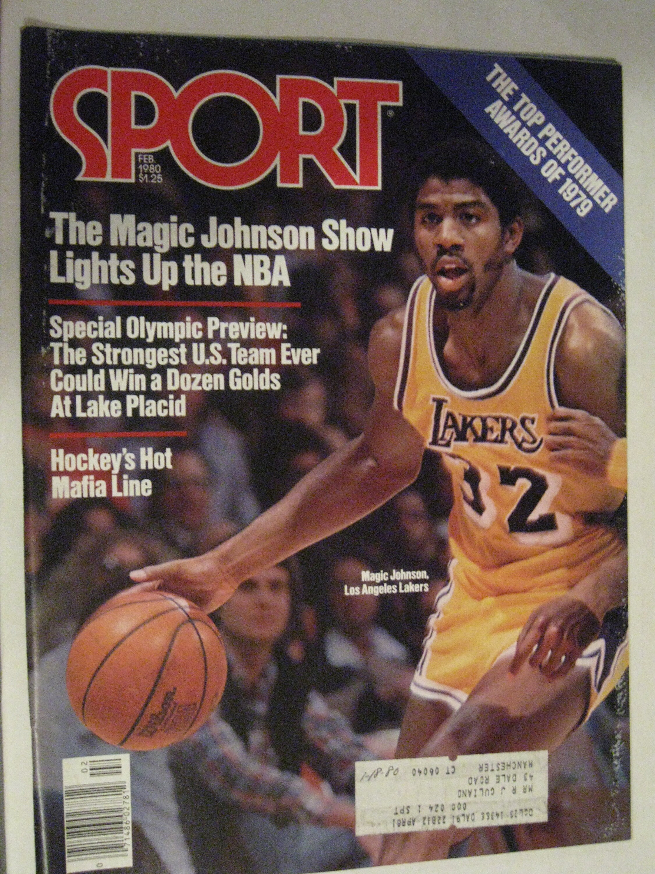 Magic Johnson Lakers 1980