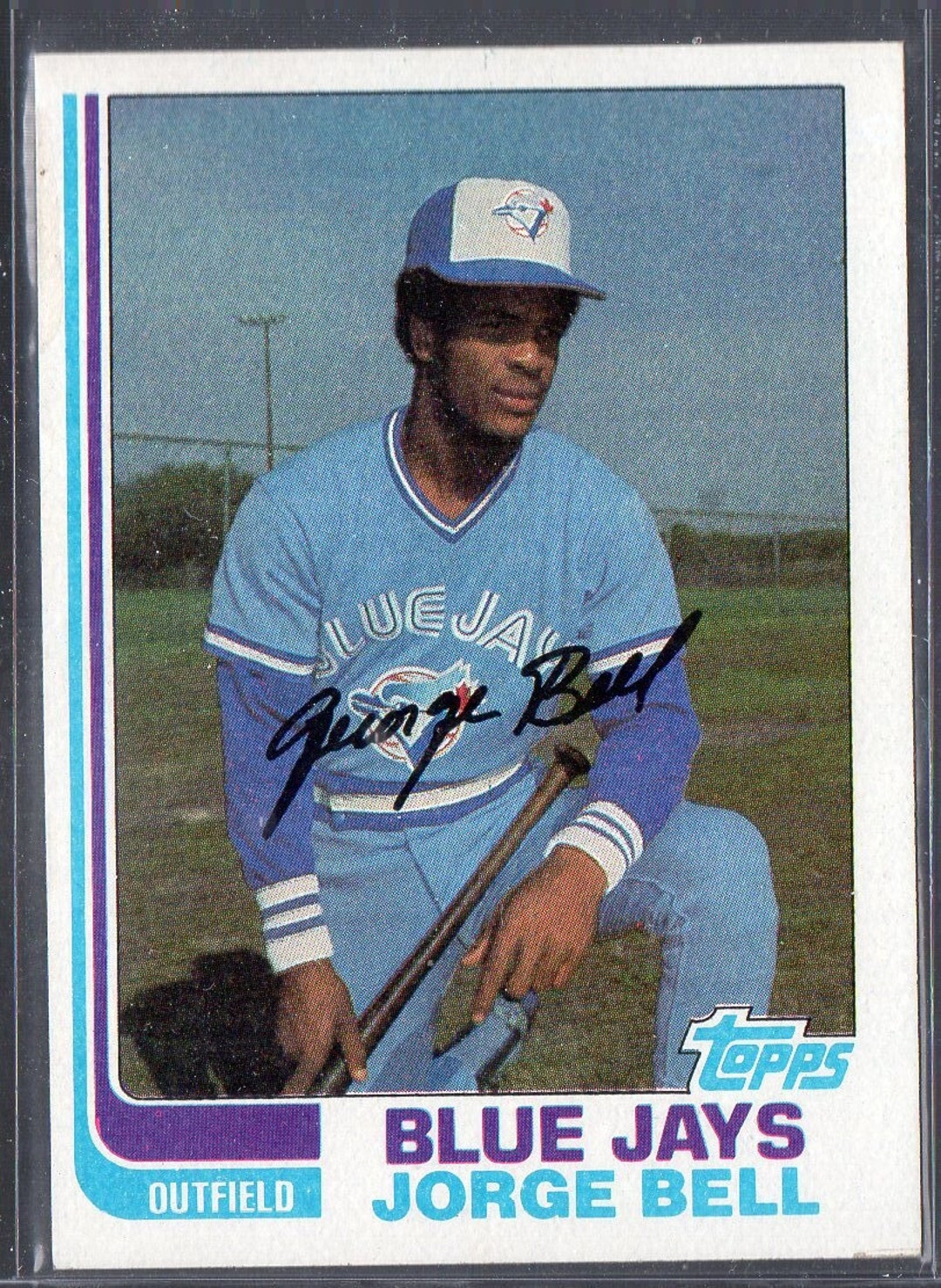 GEORGE BELL RC 1982 Topps #254 Baseball Card - Toronto Blue Jays - Etsy