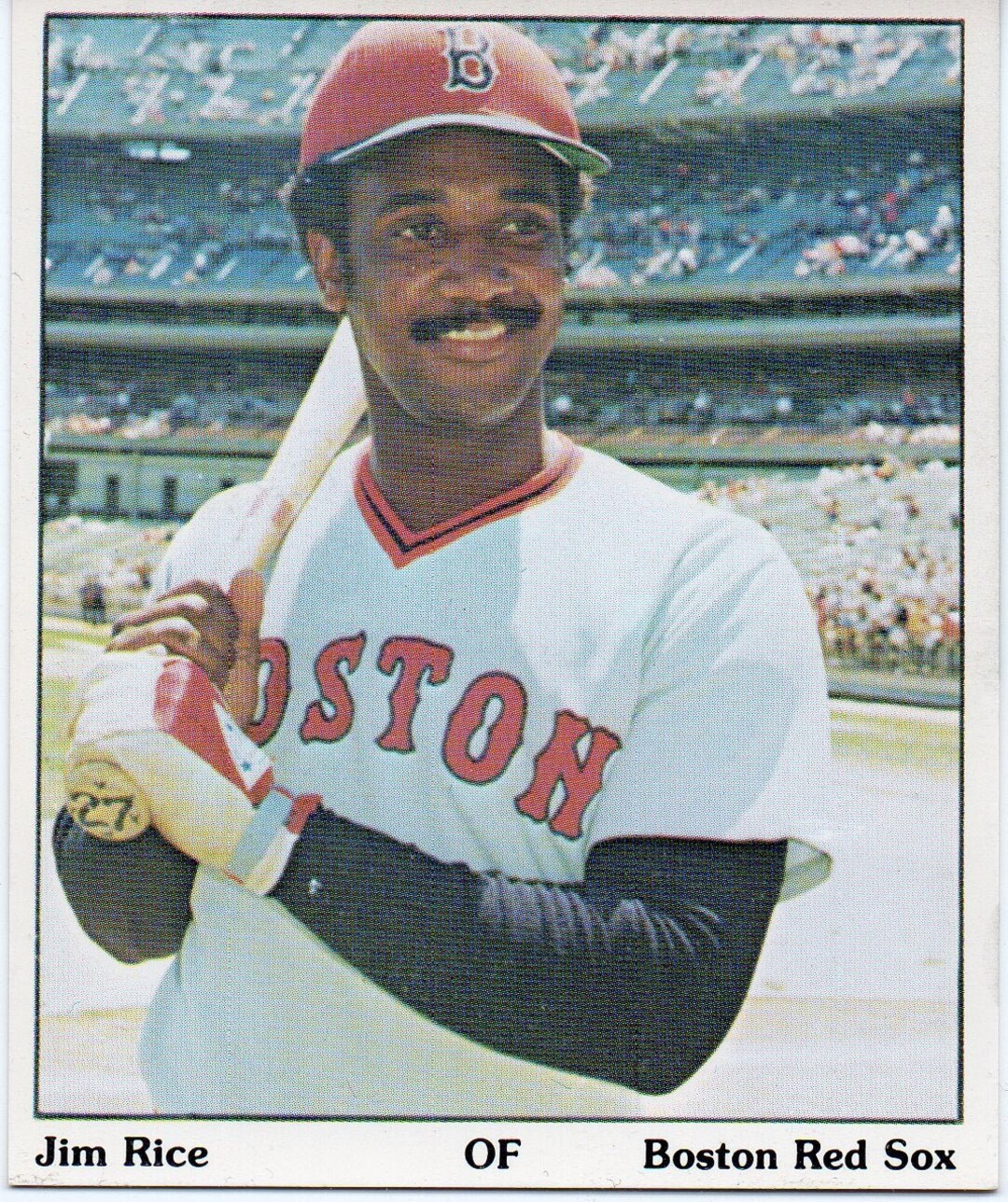 JIM RICE 1975-76 SSPC Puzzle Back Baseball Card - Boston Red Sox - Etsy