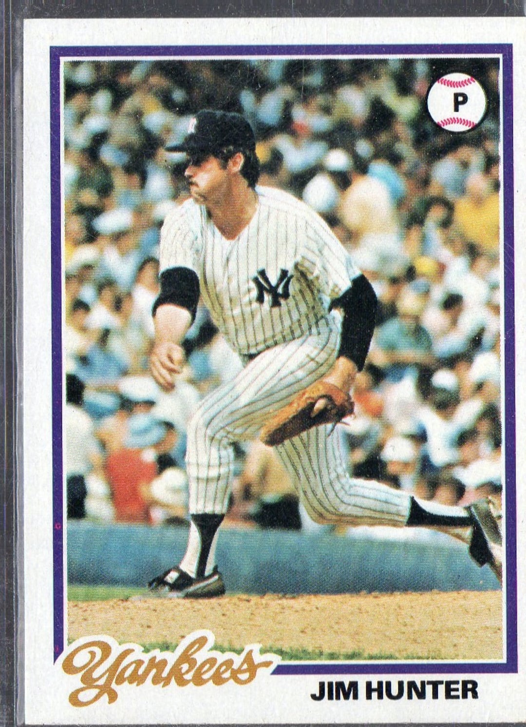 JIM CATFISH HUNTER 1978 Topps Burger King #7 Baseball Card - New York ...