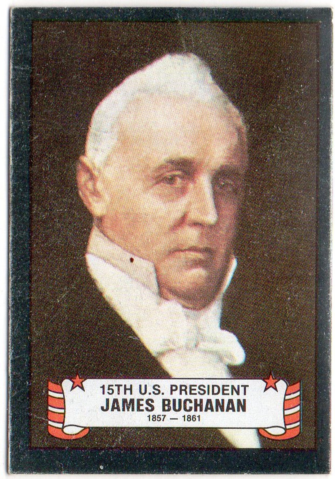 JAMES BUCHANAN 1980 Kellogg's Presidents #15 Collectible Card - Etsy