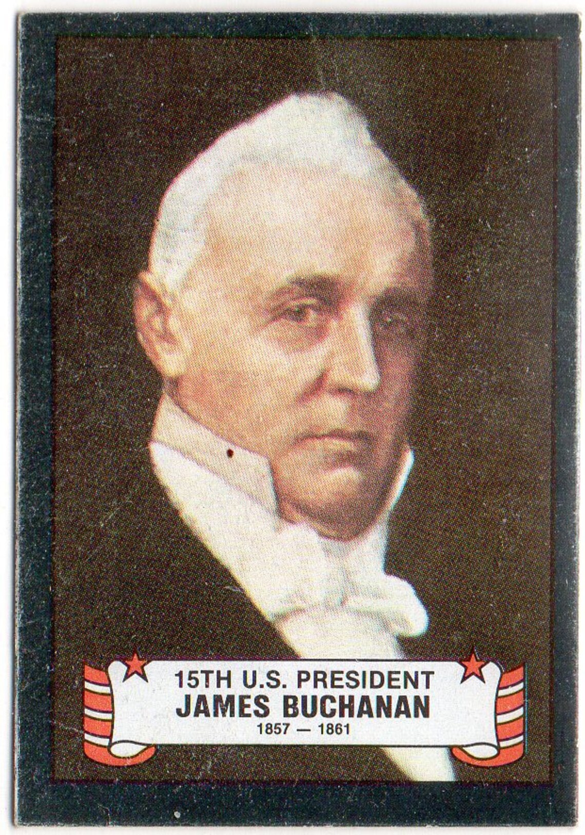 JAMES BUCHANAN 1980 Kellogg's Presidents 15 Collectible - Etsy