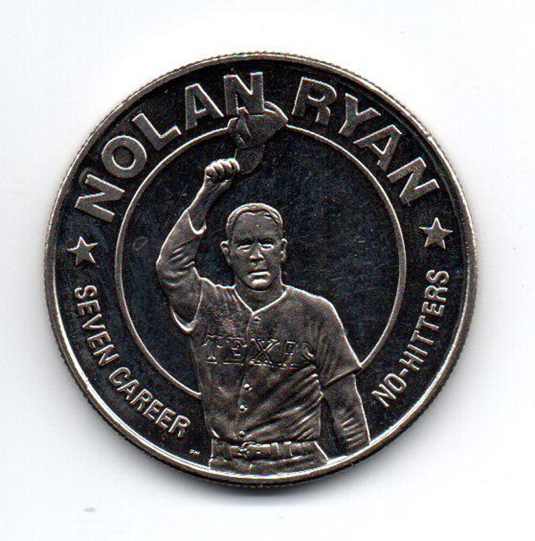 NOLAN RYAN 1993 Liberia Dollar Coin - Etsy