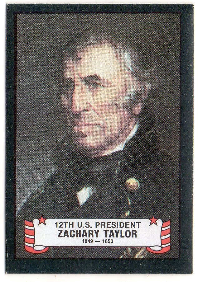 ZACHARY TAYLOR 1980 Kellogg's Presidents 12 Collectible - Etsy