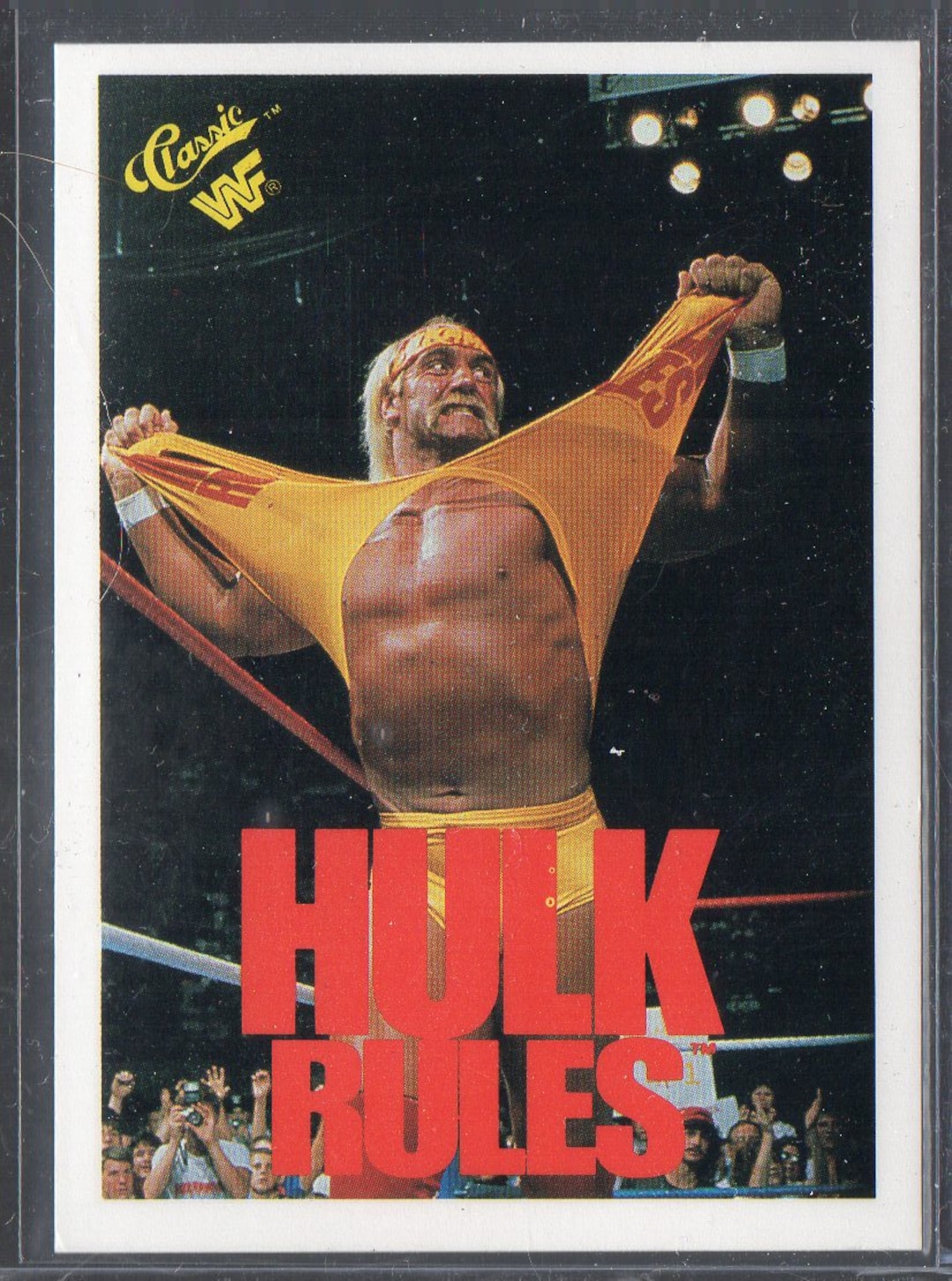 HULK HOGAN 1990 Classic WWF Wrestling Card #129 - Etsy