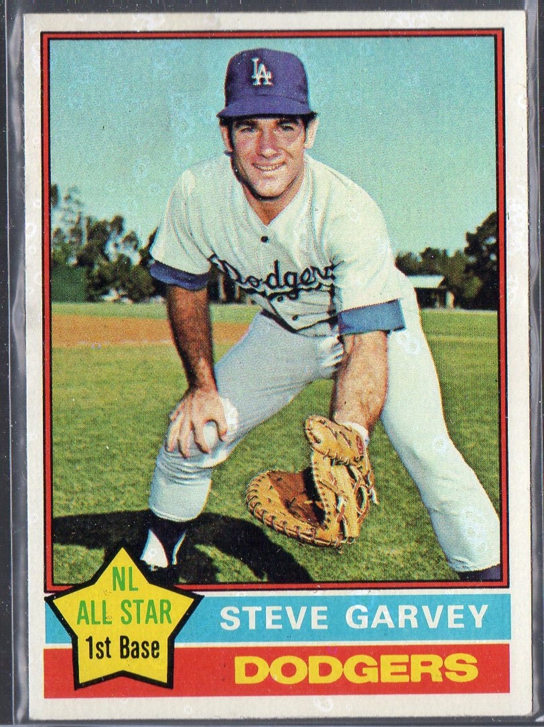 STEVE GARVEY 1976 Topps #150 Baseball Card - Los Angeles Dodgers - Etsy